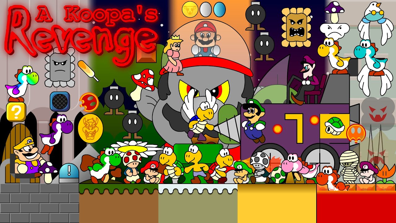 A Koopa's Revenge (Flash-Game): Full Playthrough | 4K! - YouTube