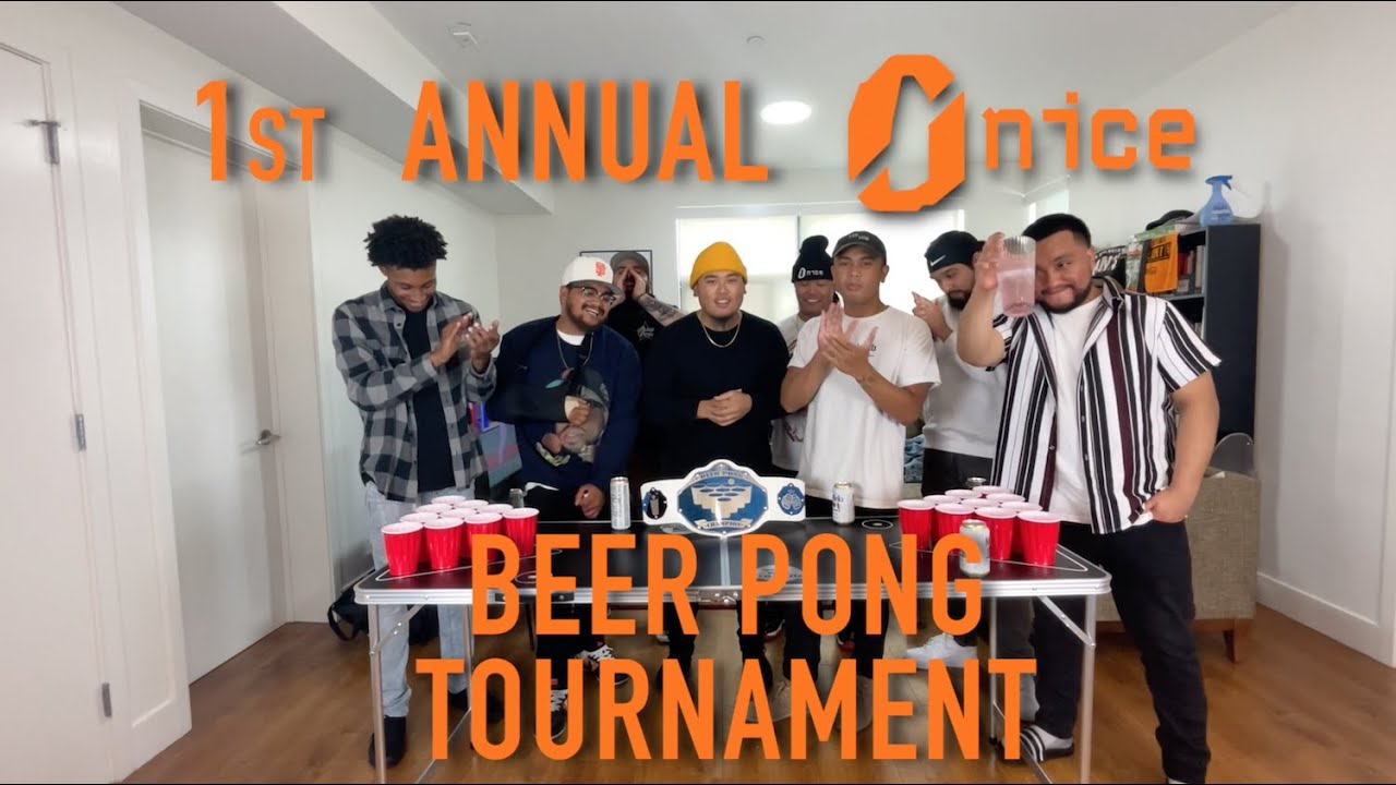 1st Annual Onice Beer Pong Tournament | FINALS - YouTube