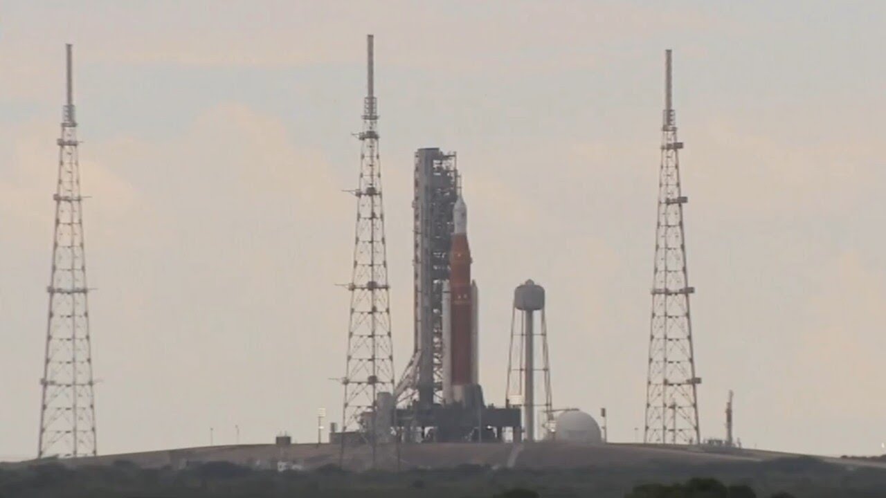 NASA Artemis 1 rocket launch delayed - YouTube