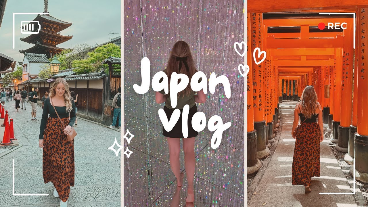 JAPAN TRAVEL VLOG | 6 Day Itinerary | Tokyo, Osaka, Kyoto Best Things ...