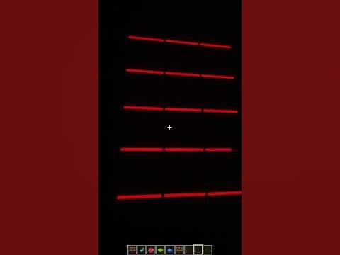 How to make LED lights in Minecraft - YouTube