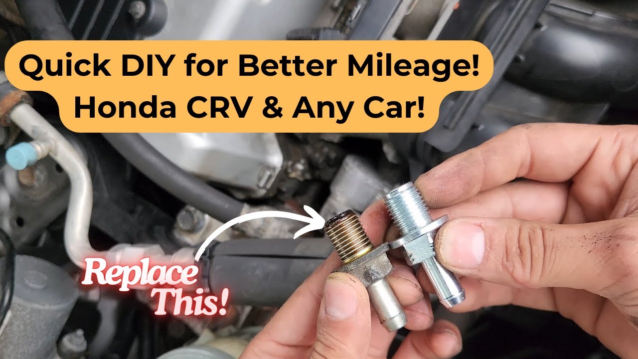 PCV Valve Replacement on 2007-2011 Honda CR-V - Better Gas Mileage ...