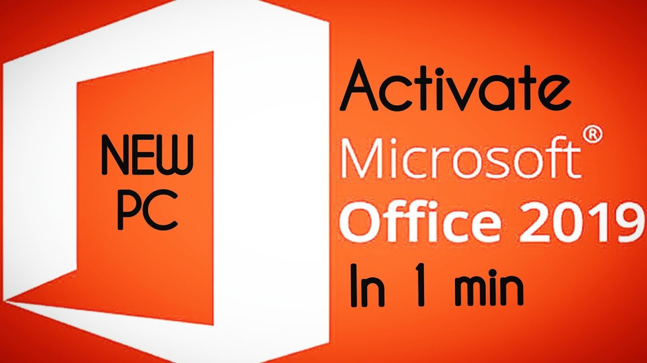 How to activate MS Office 2020 on new laptop | Activate MS Office ...