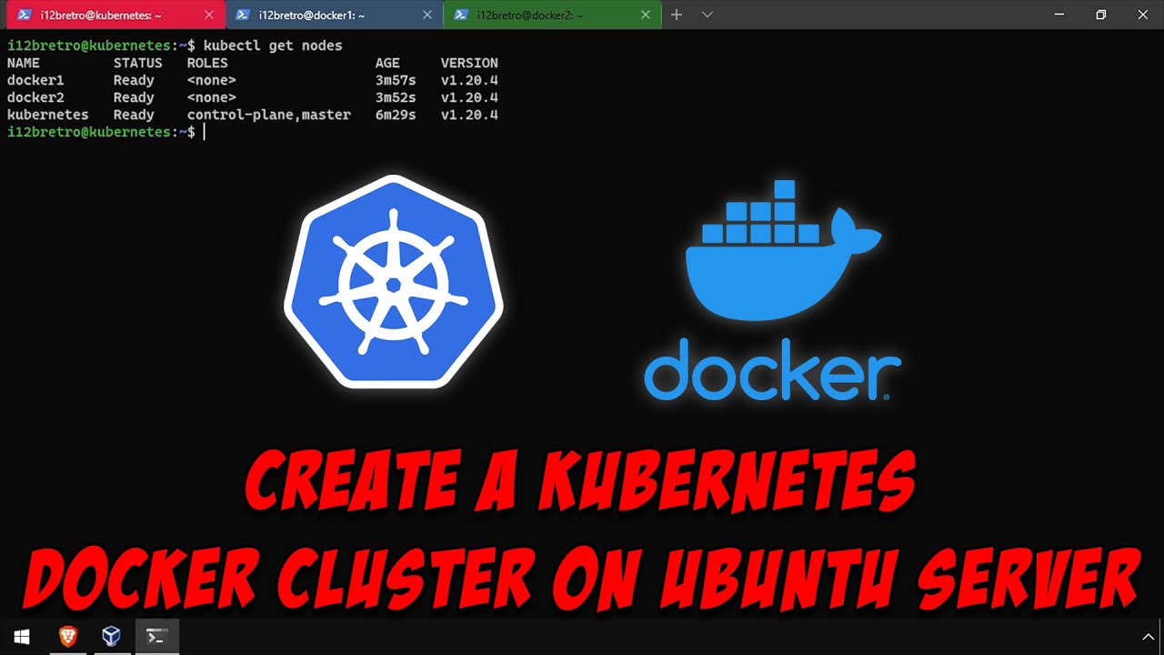 Create A Kubernetes Docker Cluster On Ubuntu Server Youtube