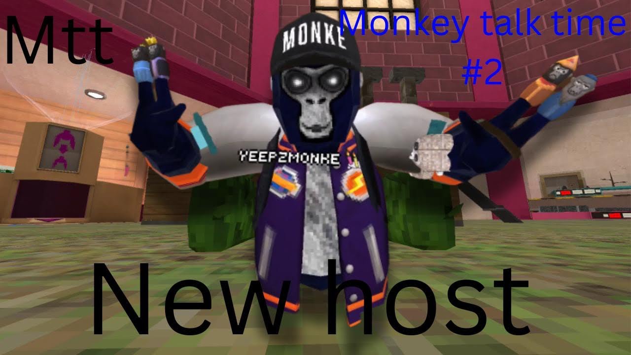 Monkey talk time 2 #gorillatag - YouTube