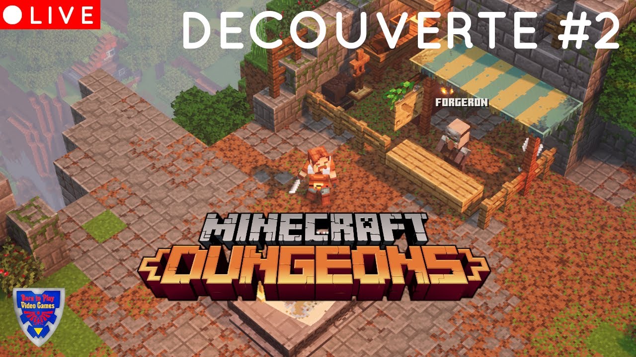 Minecraft Dungeons - Découverte du jeu #2 - YouTube