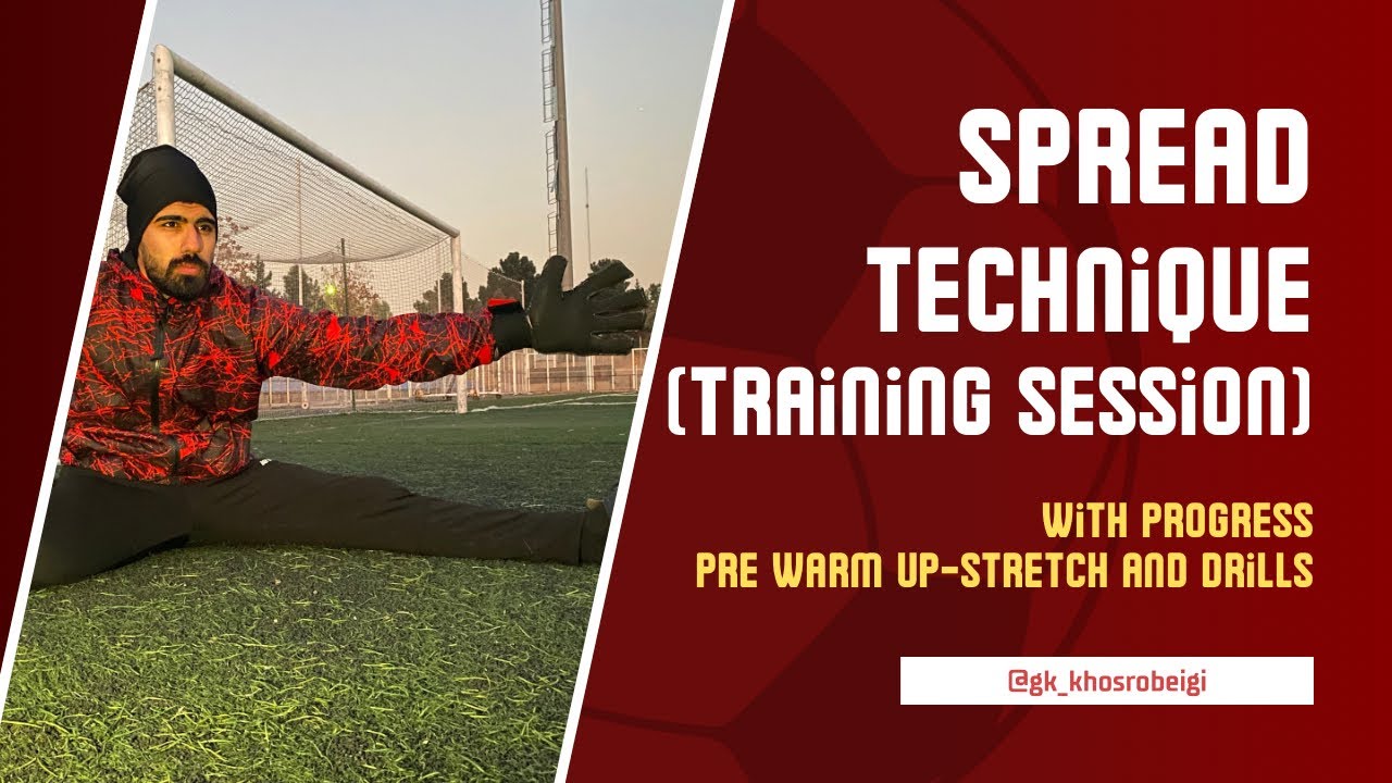 Goalkeeper Training | Spread Technique - YouTube