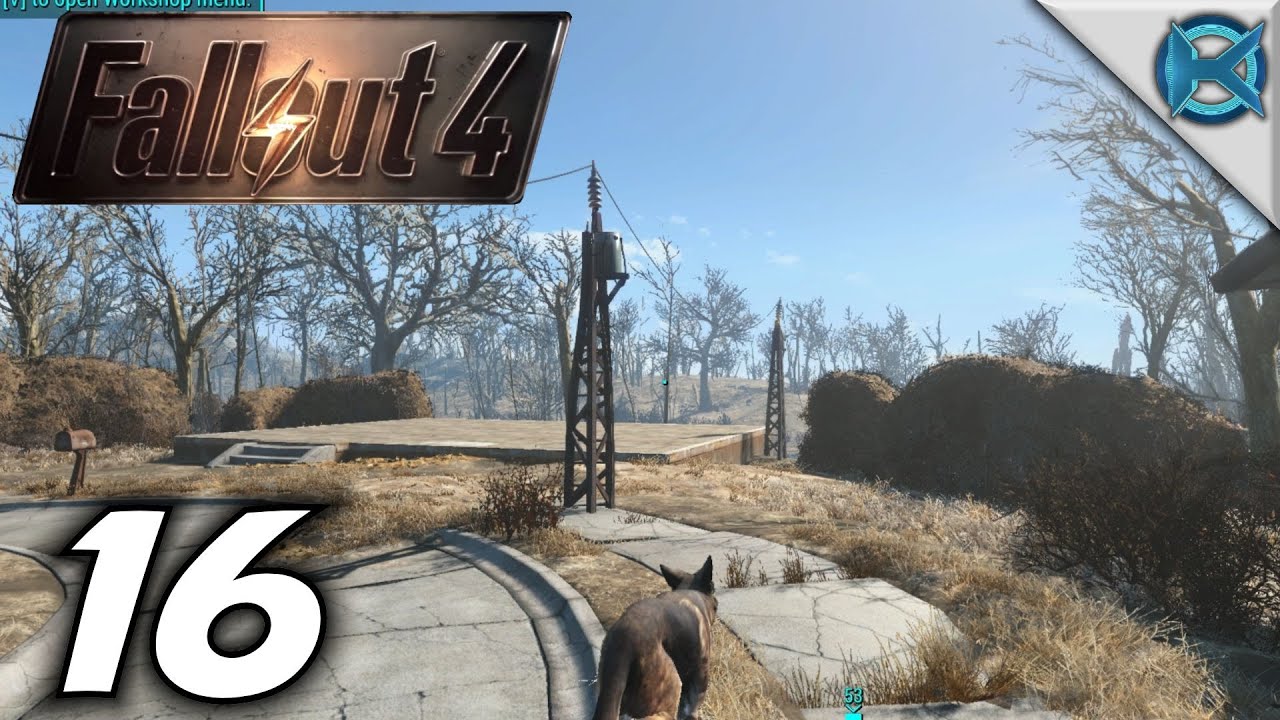 Fallout 4 -Ep. 16- "Running Power Lines" -Gameplay / Let's Play- (S1 ...