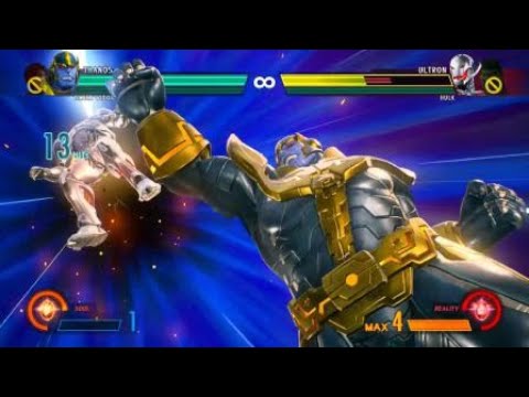MARVEL VS. CAPCOM: INFINITE_2024 práctica thanos 3 - YouTube