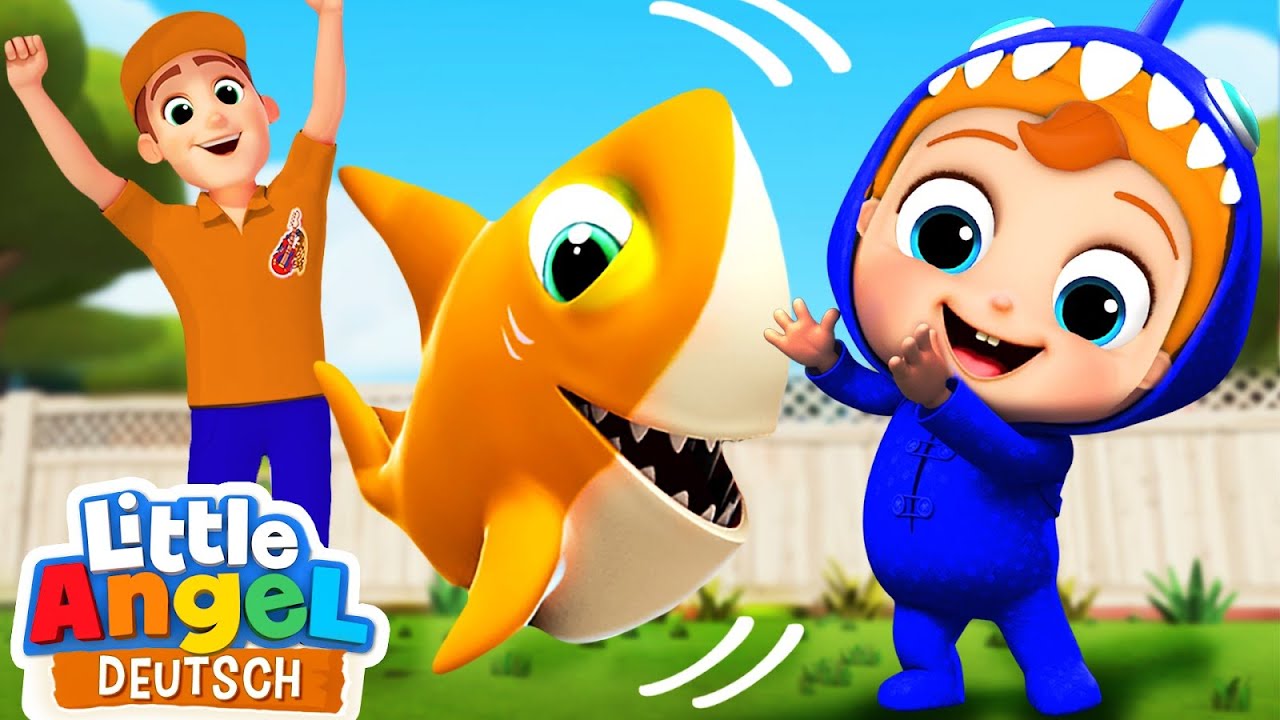Baby Hai auf Deutsch | Kinderlieder mit Klein Joni | Little Angel ...