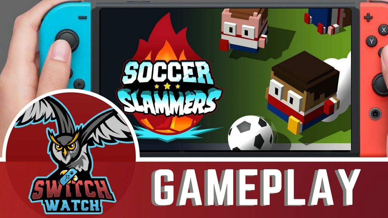 Soccer Slammers Nintendo Switch Gameplay - YouTube
