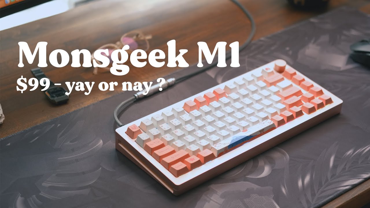 $99 custom mechanical keyboard - YouTube