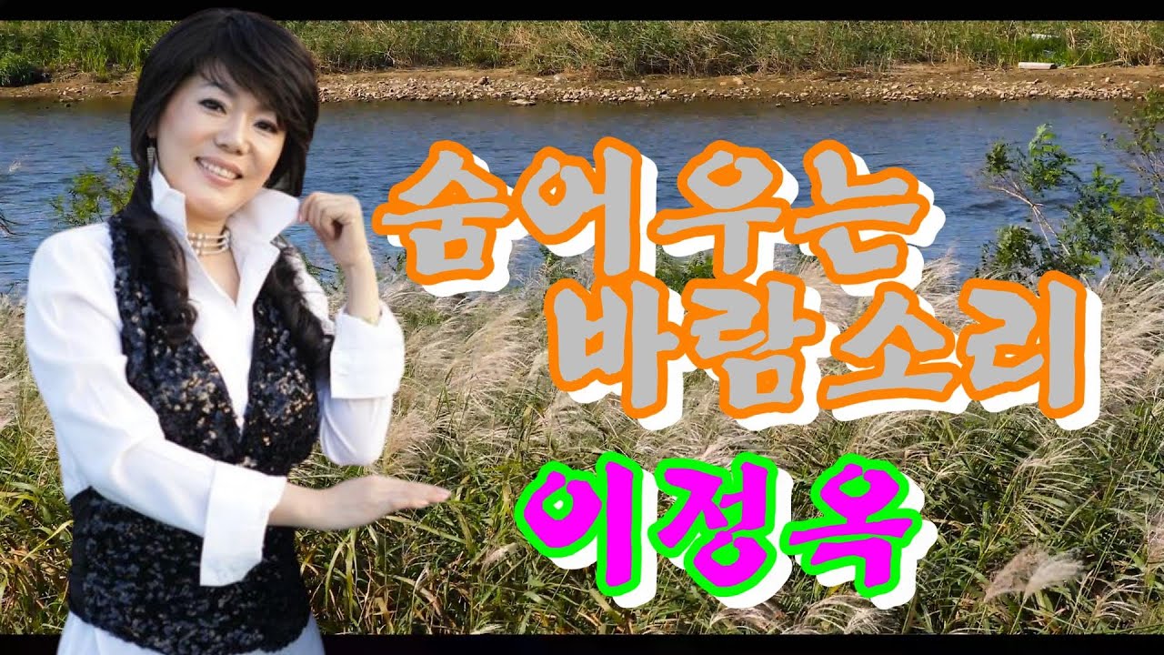 숨어우는바람소리이정옥3번연속듣기노래방가사 Youtube