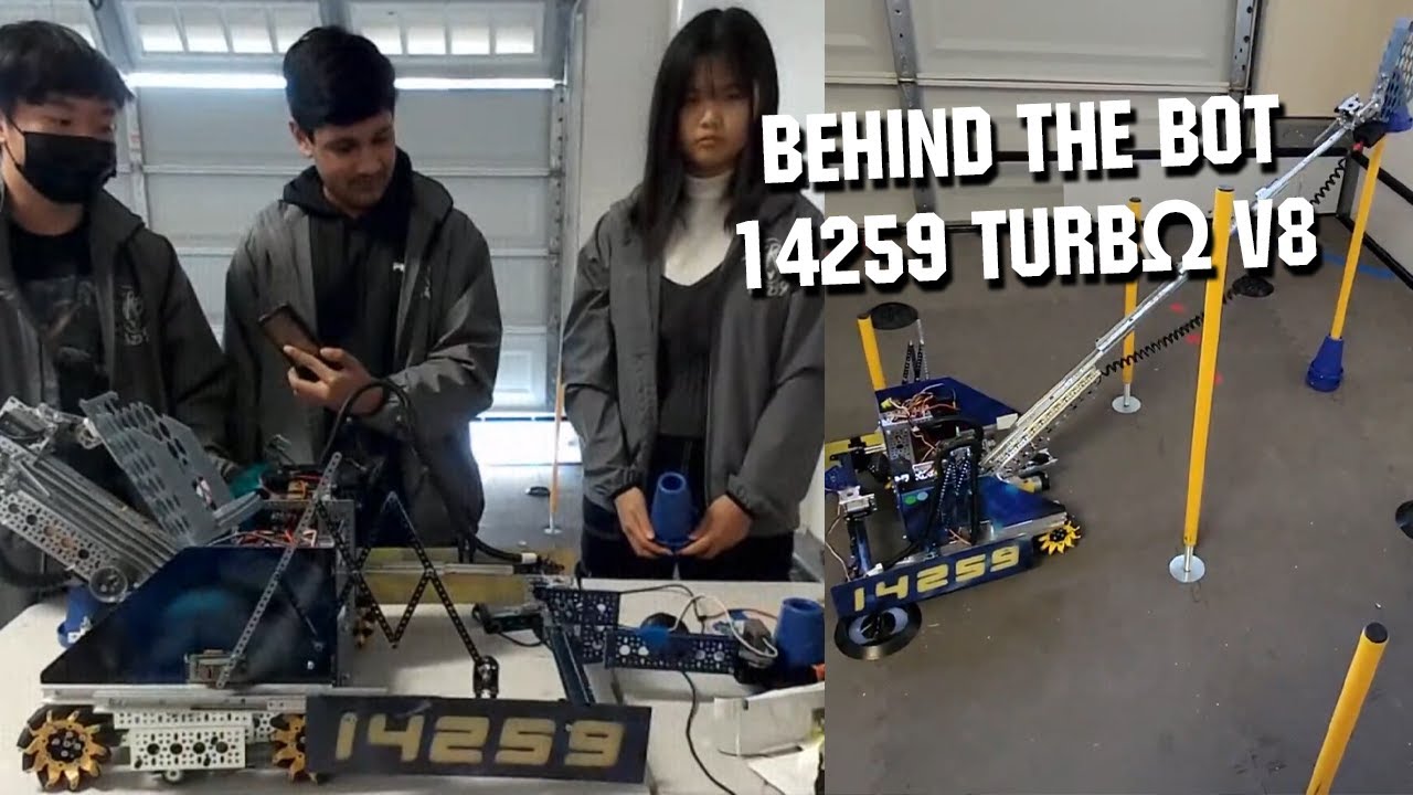Behind the Bot 14259 TURBΩ V8 | POWERPLAY Robot - YouTube