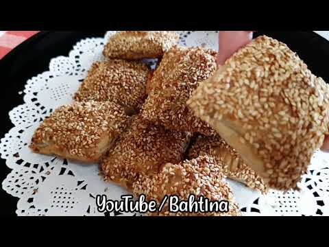 10 DAKiKADA En Kolay ve En Hızlı Çıtır Börek Tarifi | JET Hızında Susamlı Börek Tarifi