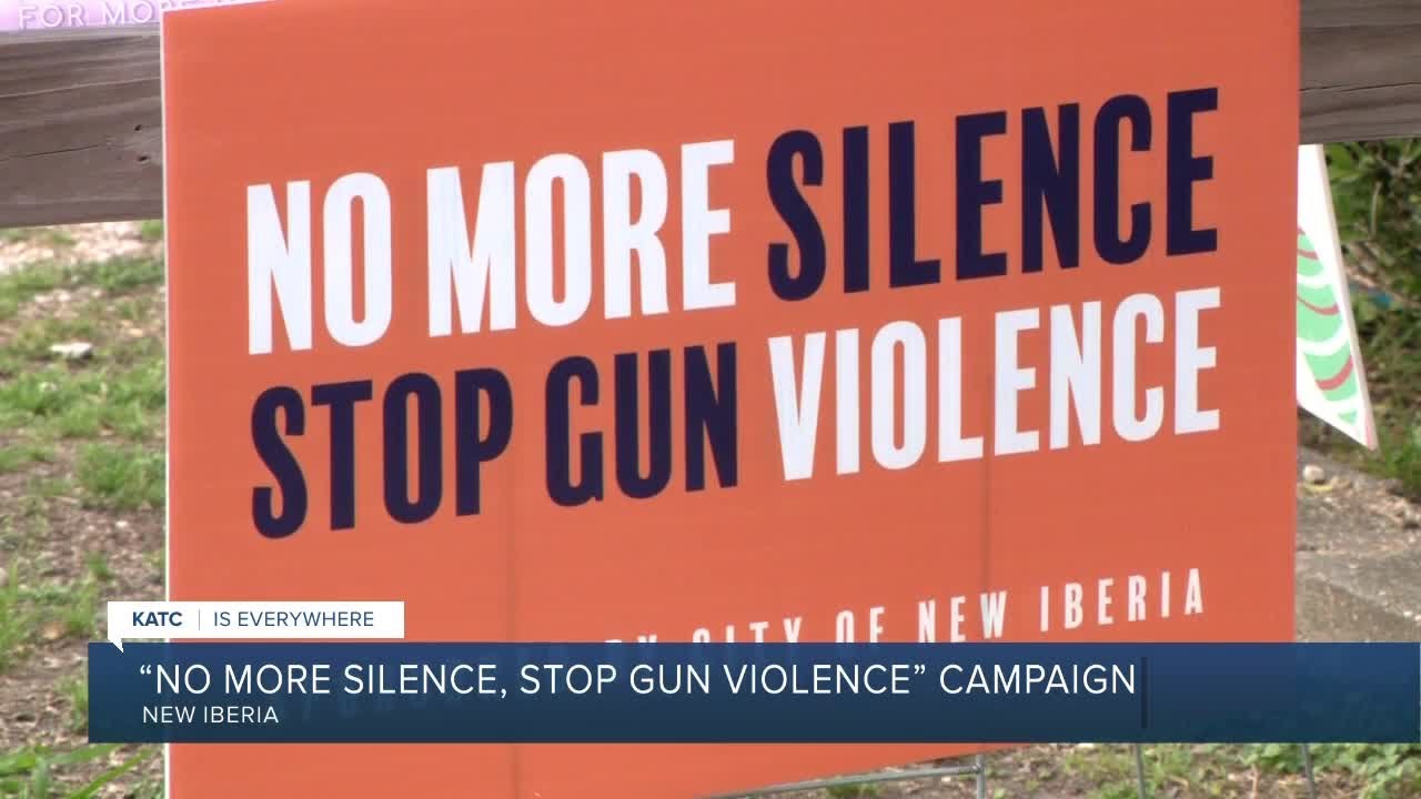 No More Silence Stop Gun Violence campaign to promote speaking out ...