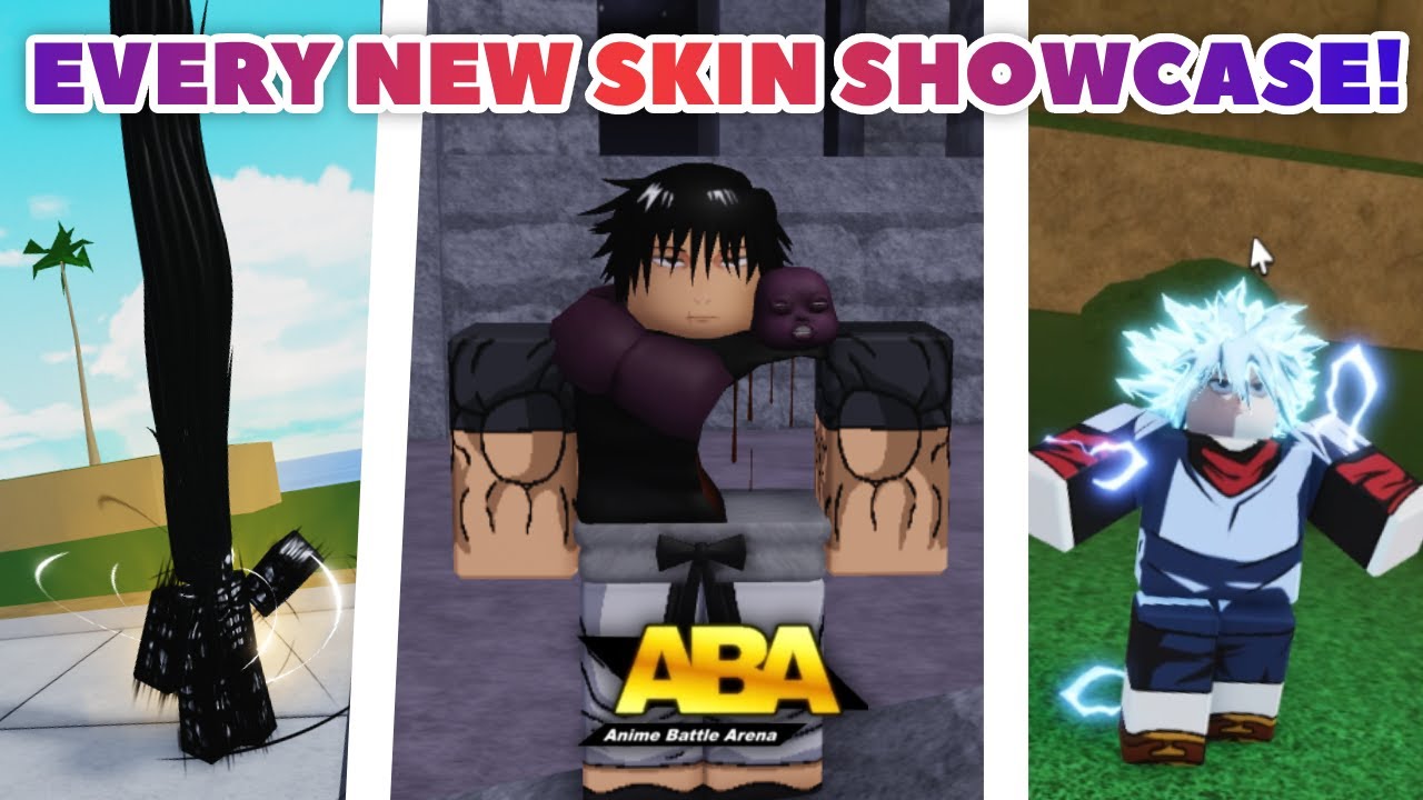 [ABA UPDATE] SHOWCASING EVERY NEW SKIN IN THE NEW ABA UPDATE!!! (VERY COOL SKINS!!!!!!!!) - YouTube