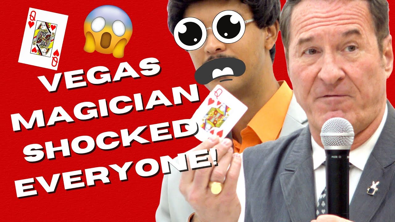 LAS VEGAS MAGICIAN shocks EVERYONE with MAGIC! - Pop the Balloon or Find Love - A Real One - YouTube