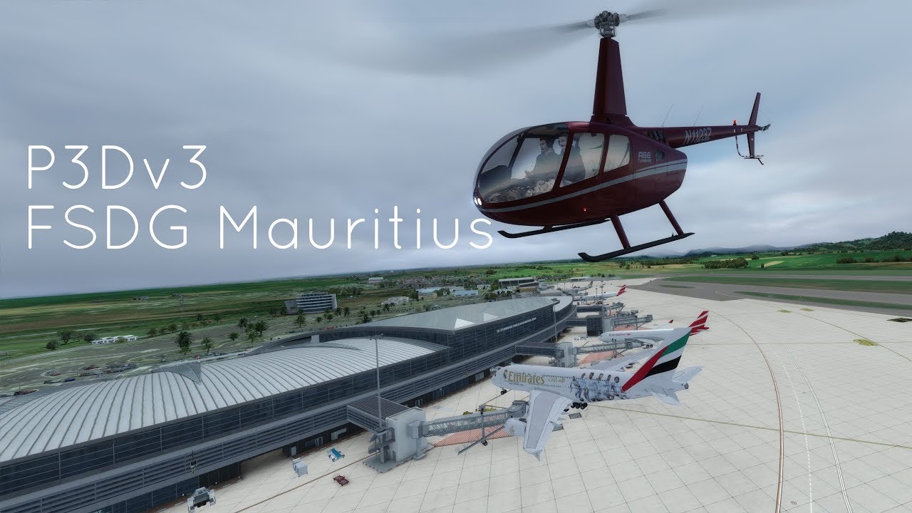 P3Dv3.4: FSDG Mauritius International Airport Quick First Look in 4K ...