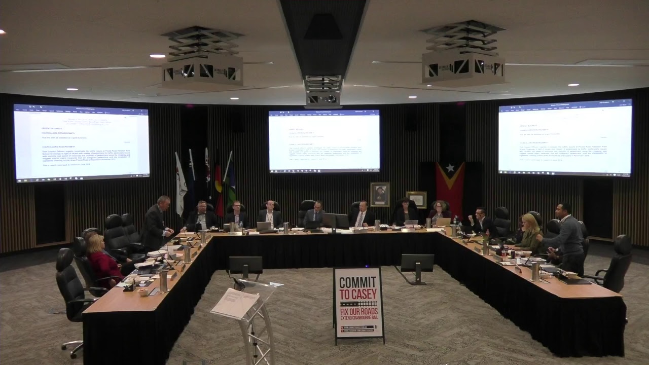 City of Casey Council Meeting - Tuesday 15 May 2018 - YouTube