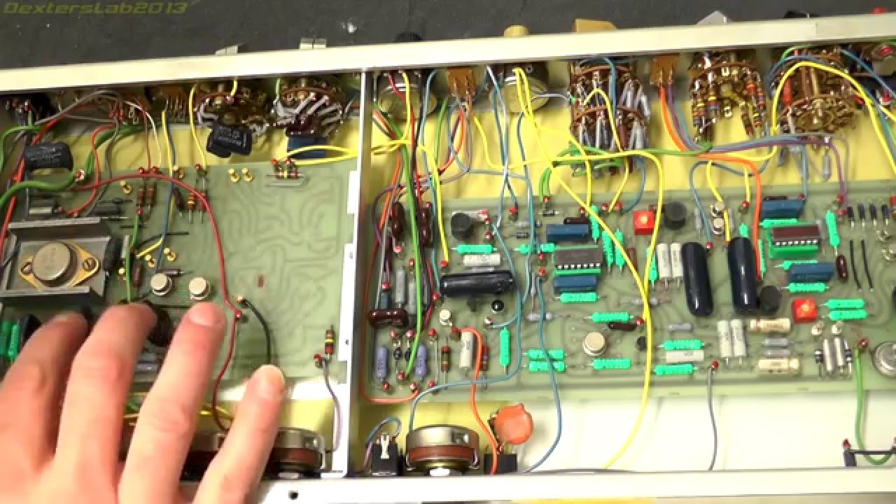 DL#081 - Grass Polygraph EEG Data Processing Amplifier Teardown - YouTube