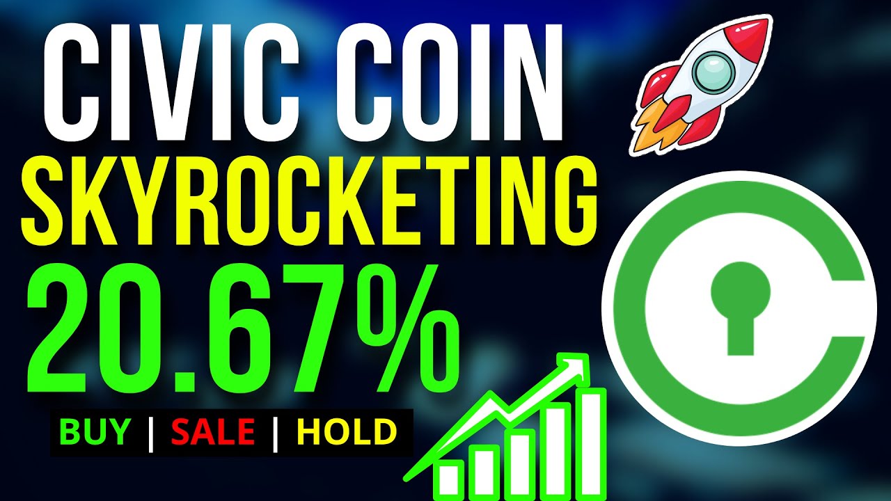 Civic Coin is Skyrocketing 20.67% | Civic Coin News!! 🚀 | Civic Token ...