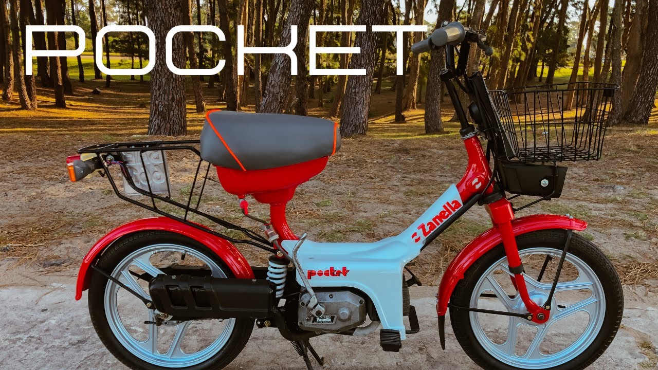 Zanella Pocket 50cc año 1993 I FULL RESTAURACIÓN - YouTube