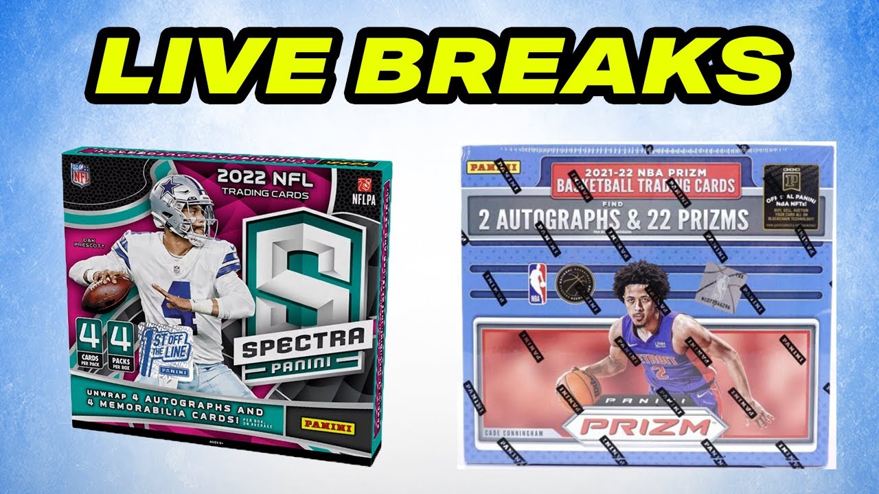 BLEZ SPORTS CARDS LIVE BOX BREAKS | #sportscards #boxbreak # ...