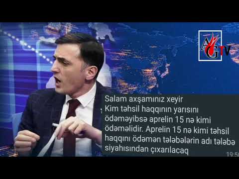 Tələbələrə vaxt qoyublar - Tural Abbaslı