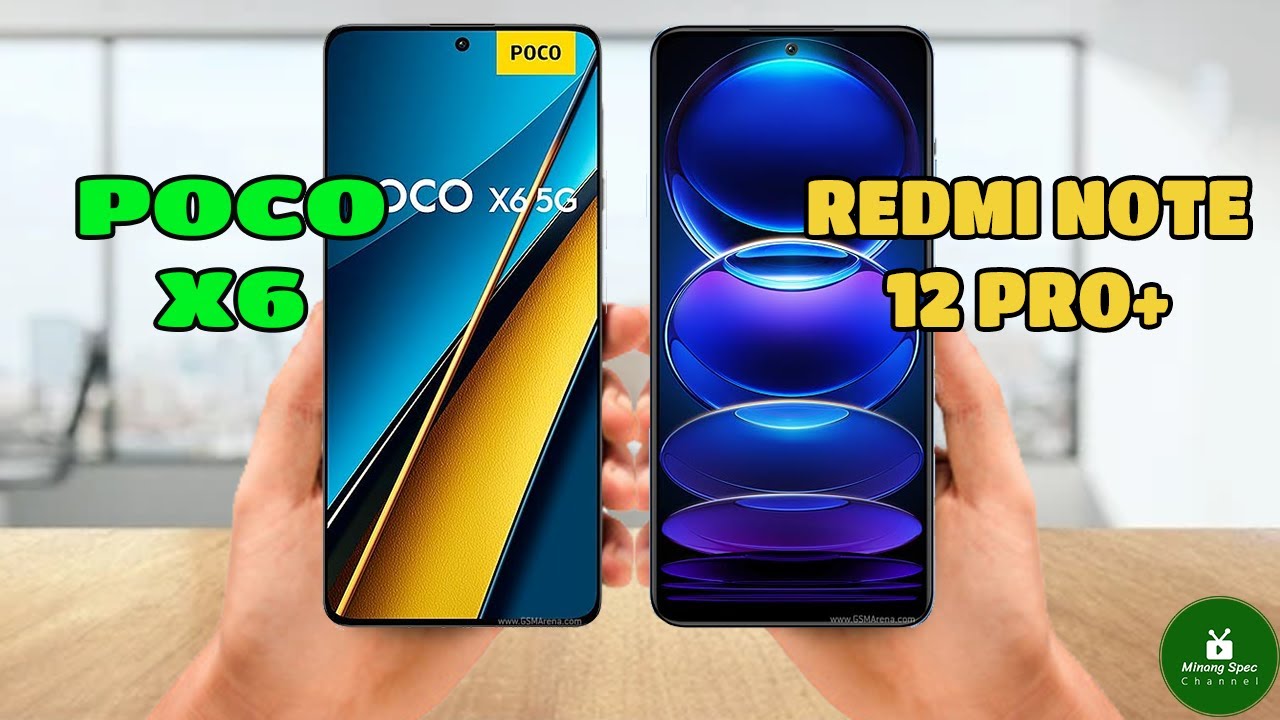 Poco X6 vs Redmi Note 12 Pro Plus - YouTube