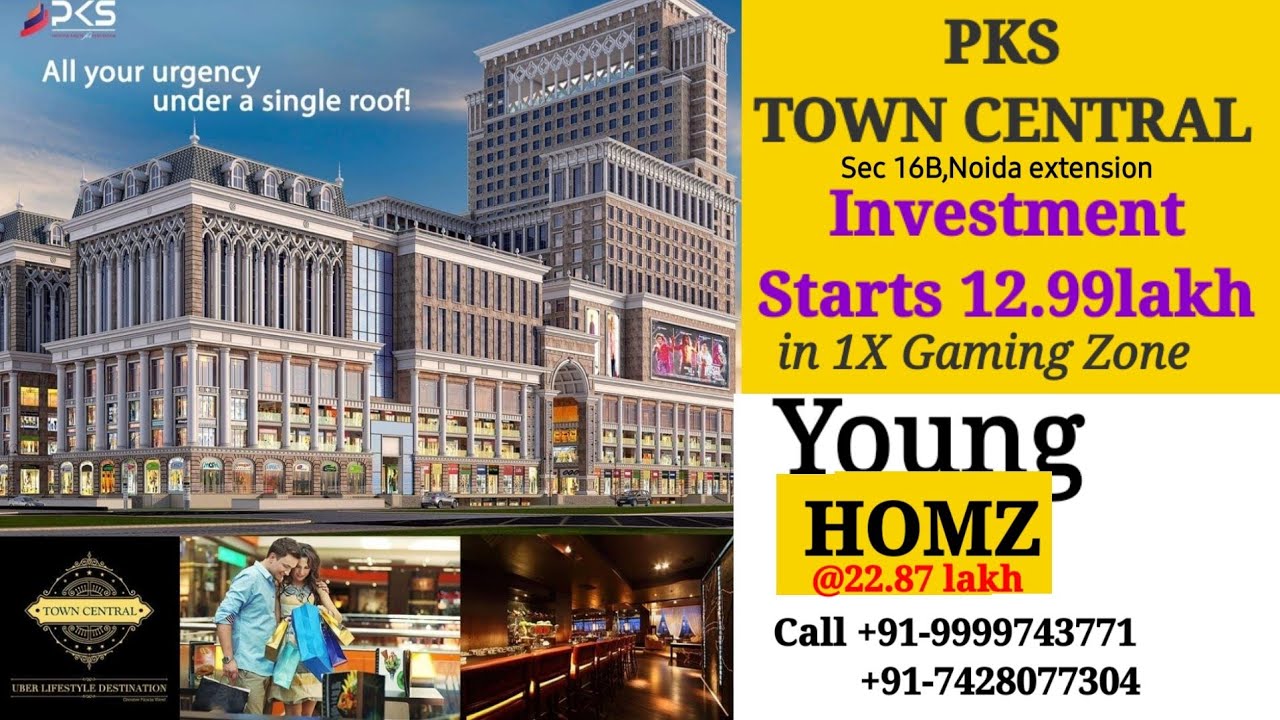 pks town central|☎️9999743771|young homz|1X Gaming zone|investment @12 ...