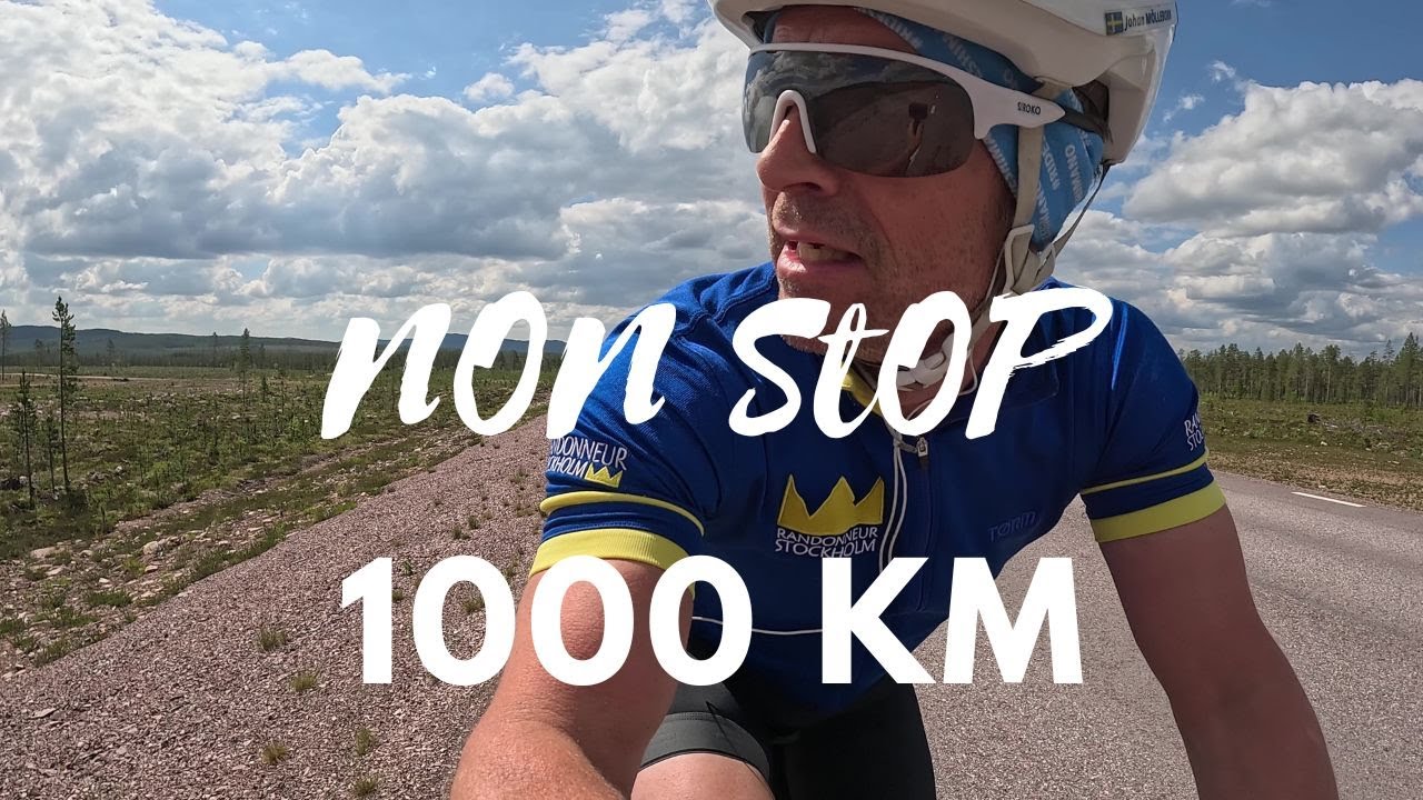 1000 km non stop. Köping 1000km randonné BRM, with English sub titles ...