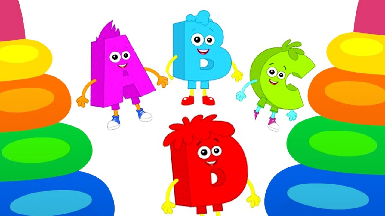 Colors Song with Alphabets, Nursery Rhyme and Video for Kids - YouTube