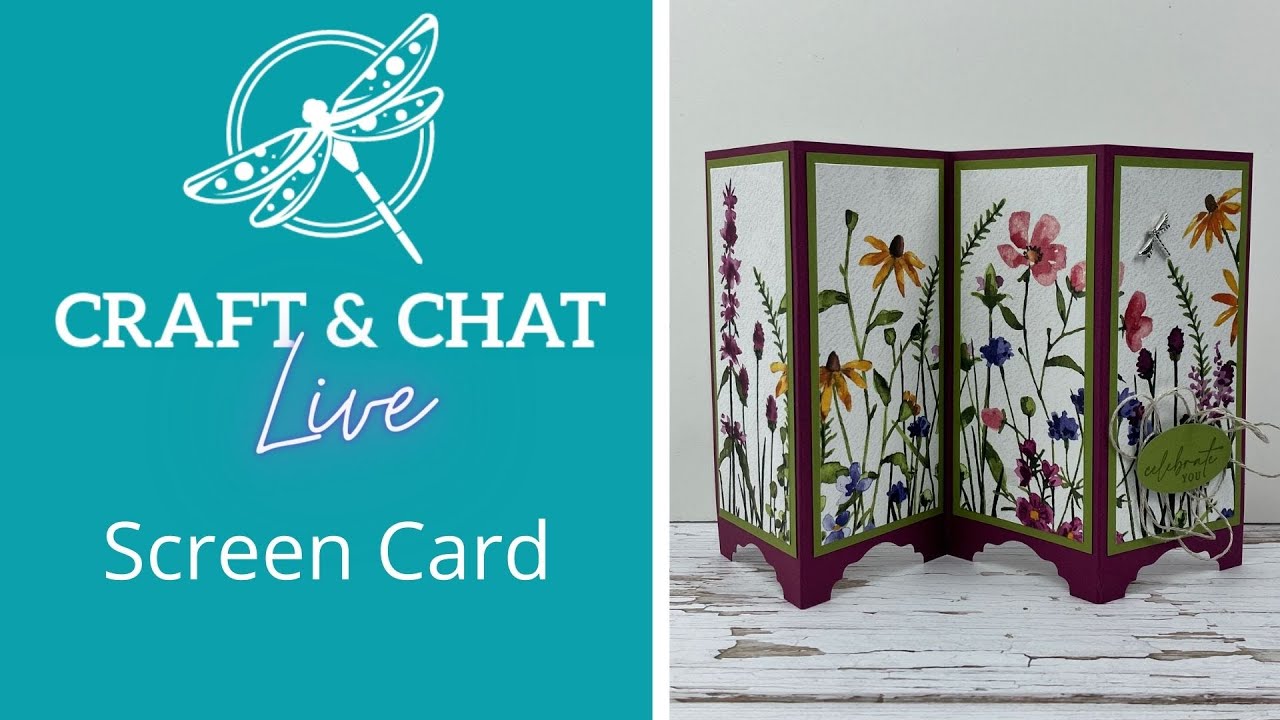 Craft and Chat : Screen Card - YouTube