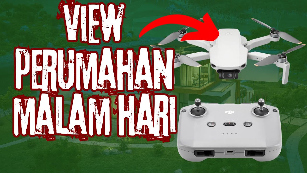 Drone Racing-VIEW PERUMAHAN DI MALAM HARI DARI ATAS PART 2 - YouTube