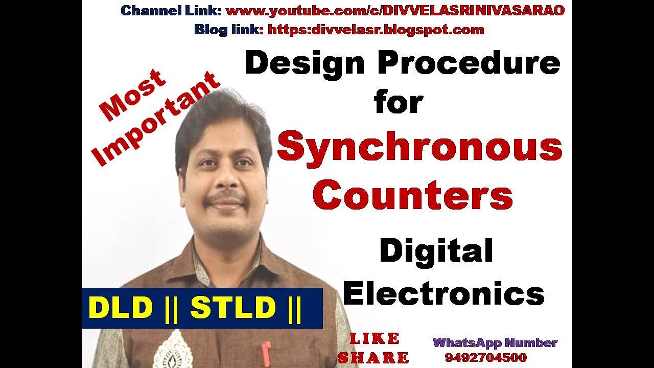 Design of Synchronous Counters || How to Design Synchronous Counters ...