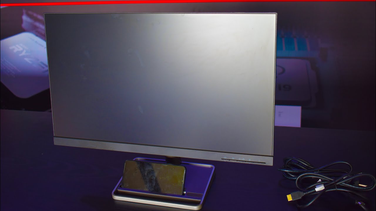 Monitor lenovo l24i-30 LED BACKLIGHT FHD IPS 75Hz - YouTube