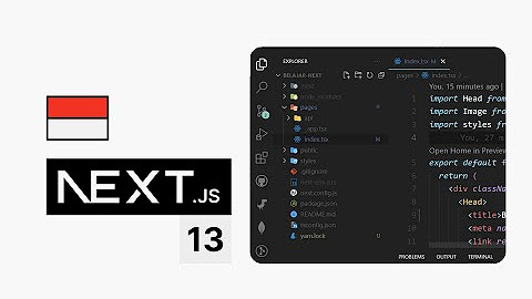 Belajar Next.js 13- Bahasa Indonesia - YouTube
