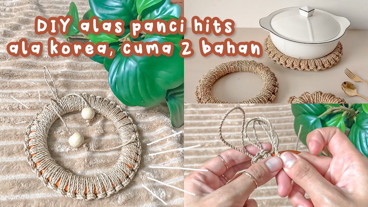 DIY ALAS PANCI HITS ALA KOREA | DIY TATAKAN PANCI HITS | DIY DONUT POT ...