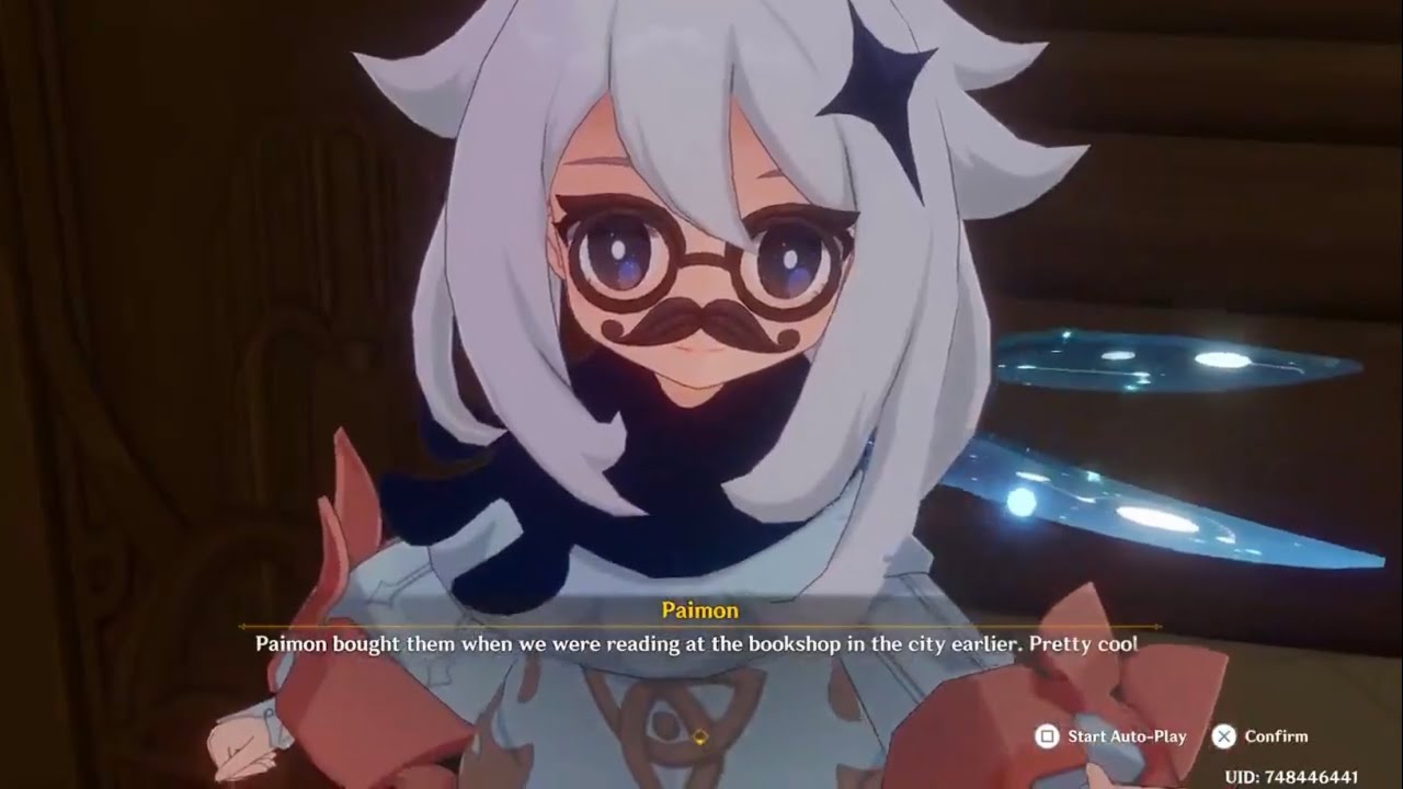 Paimon wearing funny glasses. (Genshin Impact) - YouTube