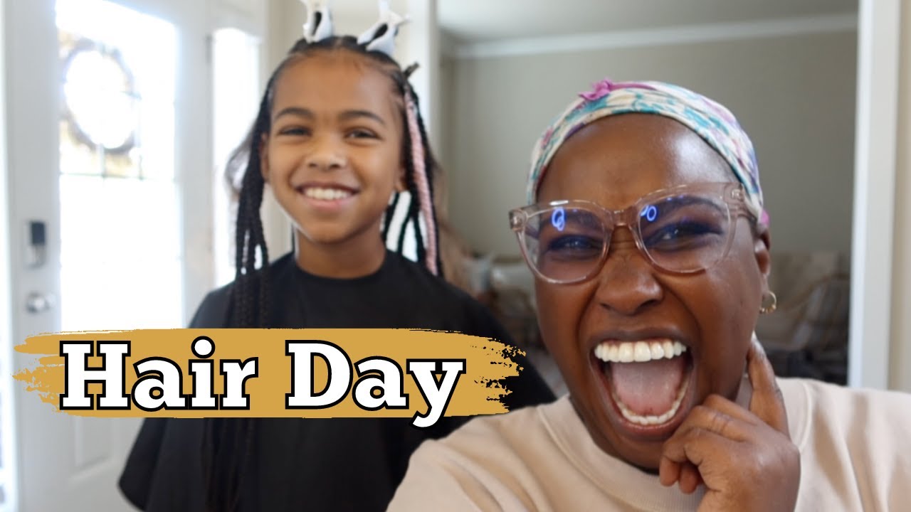 MULTICULTURAL FAMILY BRAID DAY| Hair Care - YouTube