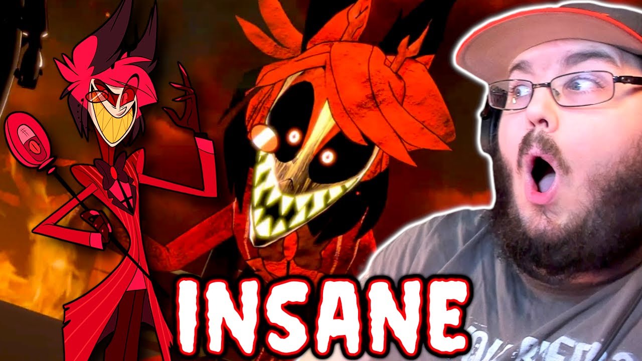 INSANE (A Hazbin Hotel Song) - Black Gryph0n & Baasik [HazbinHotel/SFM] REACTION!!! - YouTube