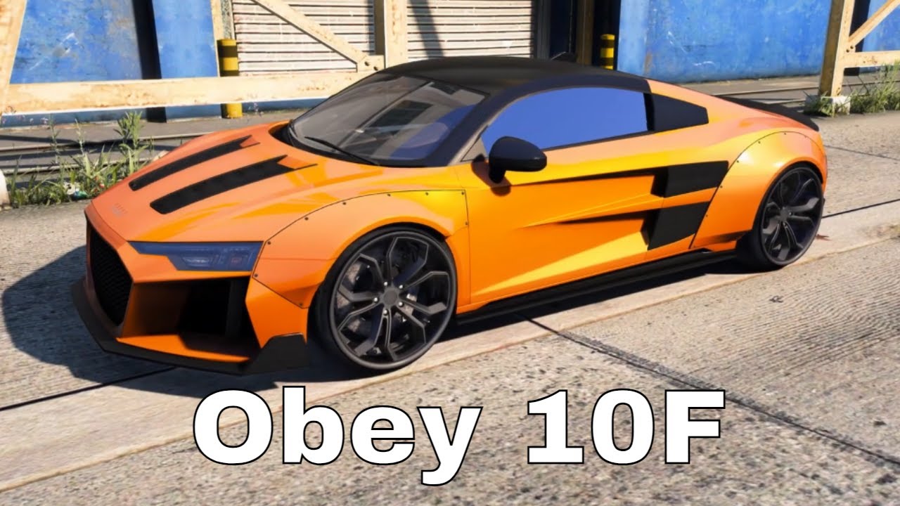 GTA 5 - OBEY 10F CUSTOMIZATION (AUDI R8) - YouTube
