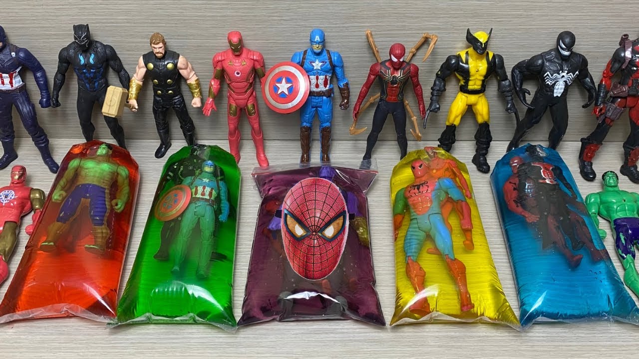 AVENGERS TOYS #386 /Action Figures/Unboxing/Cheap Price/Spiderman ...