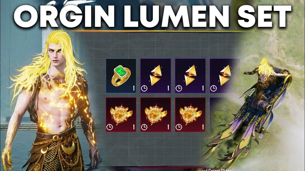 GACHA NEW ULTIMATE SET, Origin Lumen Set - FAMAS | PUBG Mobile - YouTube