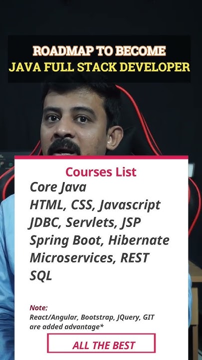 Java full stack developer roadmap #teluguwebguru #javafullstack - YouTube