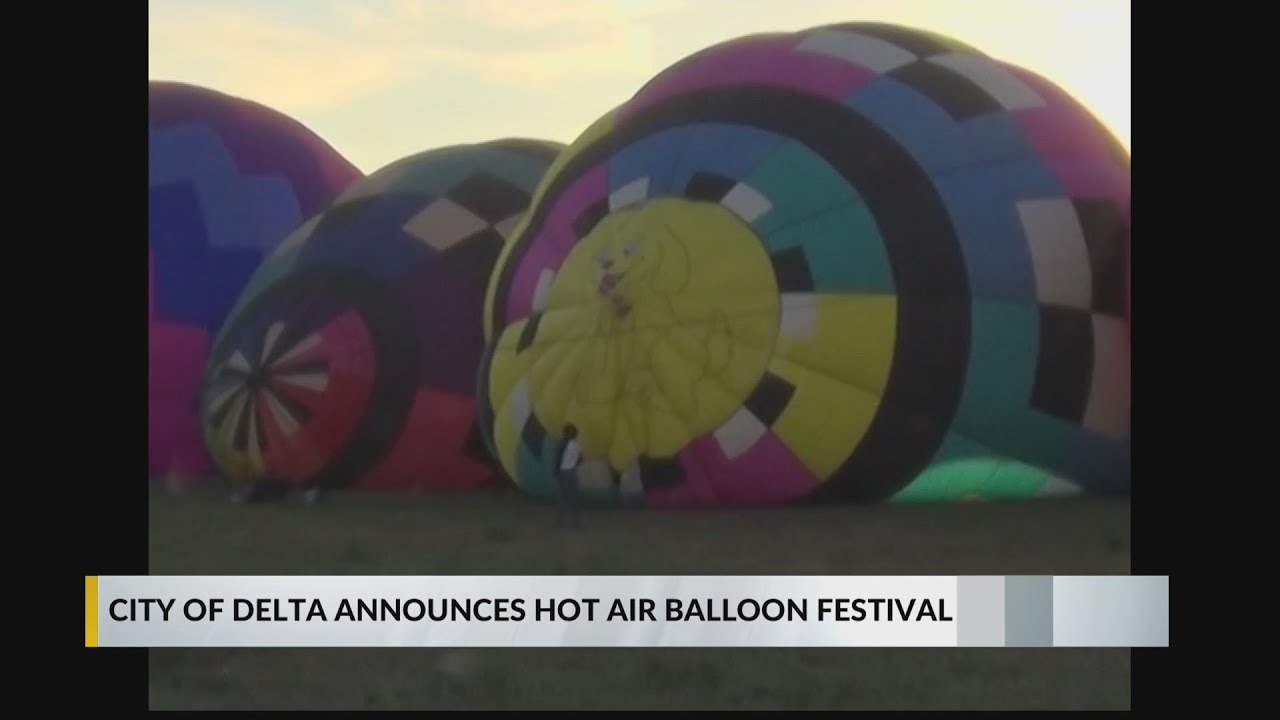 Delta anounces new hot air balloon festival. - YouTube