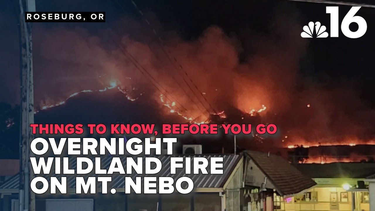 Things to know, before you go: Mt. Nebo Wildland fire - YouTube