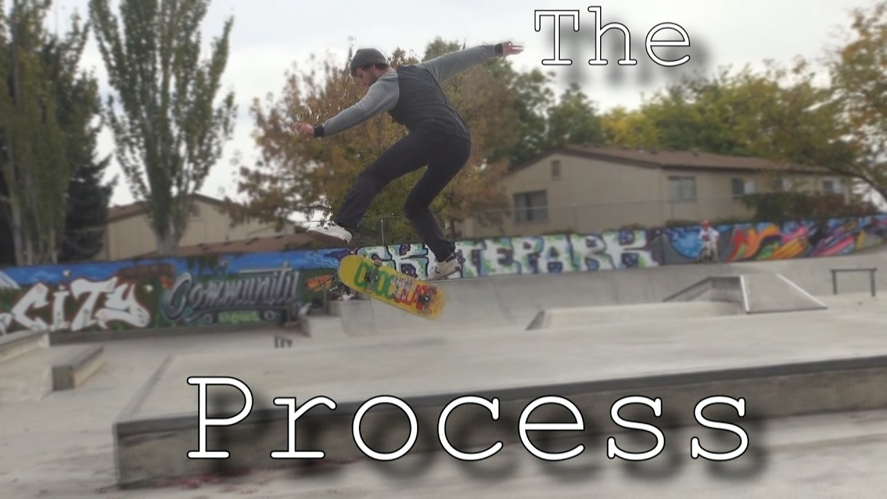 Process: Backside Flip Fakie Manual - YouTube