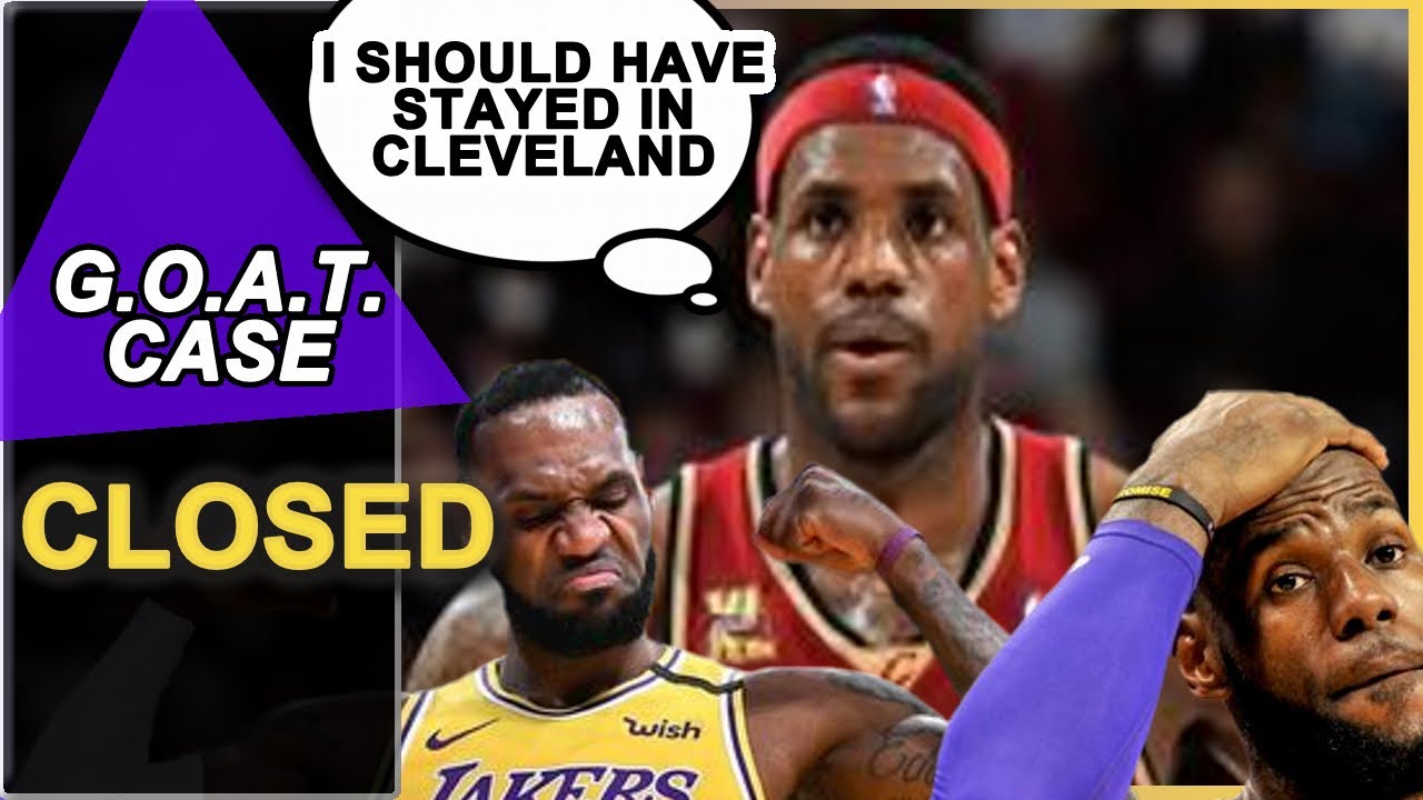 Here's why Lebron James GOAT CASE ENDED when he left Cleveland ...
